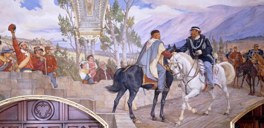 Giuseppe-Garibaldi-e-Vittorio-Emanuele-II-incontro-di-Teano-1 - WineSurf