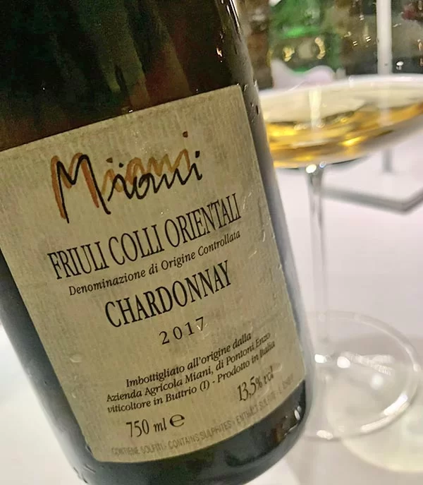 VINerdì IGP: Friuli Colli Orientali Chardonnay 2017, Miani - WineSurf