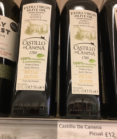 Olio Extravergine d'oliva "Family Reserve" Picual, Castillo de Canena ...